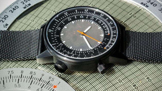 Canadian Watchmaker Managed To Pack A Slide Rule Into A Wrist Watch