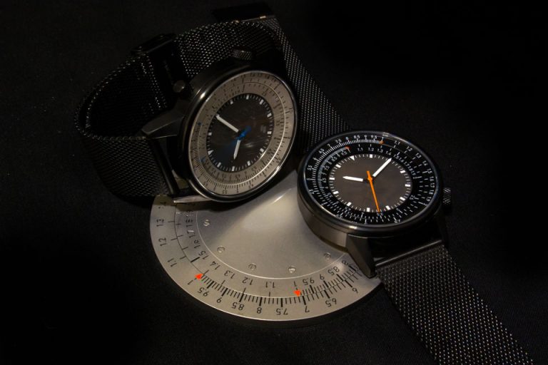 Canadian Watchmaker Managed To Pack A Slide Rule Into A Wrist Watch