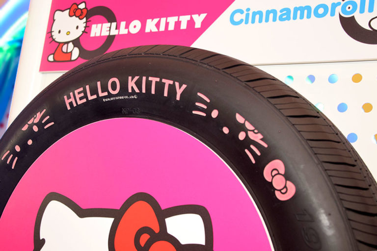 You Can Now Roll On Hello Kitty Tires, Thanks To A Sanrio And Nexen ...