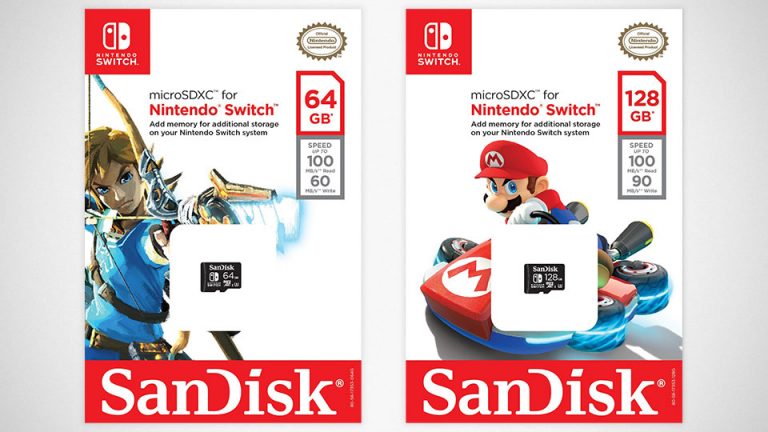 WD Collab With Nintendo For Licensed microSDXC For Nintendo Switch