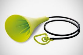 This Super Weird Microphone Lets You Keep Bad Singing To Yourself