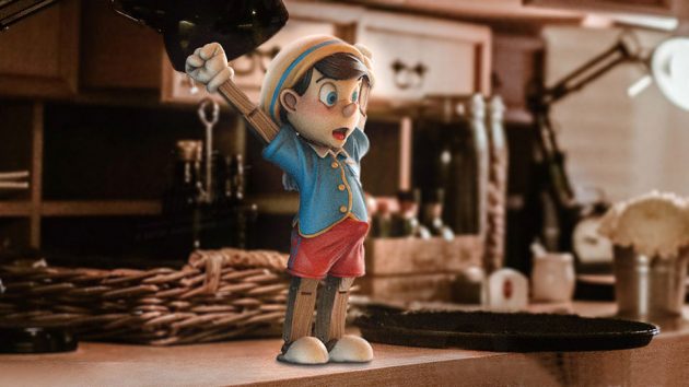 Oh, Look. Grown-up Version Of Pinocchio Has A Morning Wood!