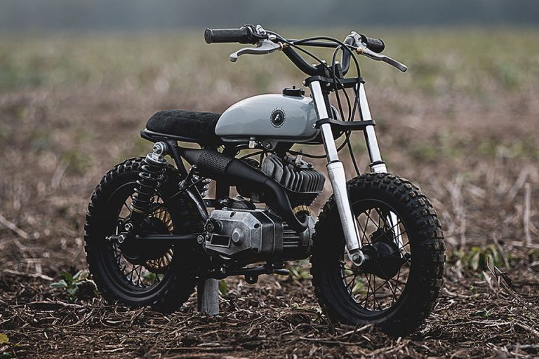 Mini Bikes Are Cute, But This Custom Mini Goes Beyond Cute; It Is Stylish