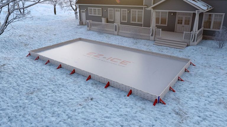 EZ ICE Is A Reusable Ice Hockey Rink You Never Knew You Need