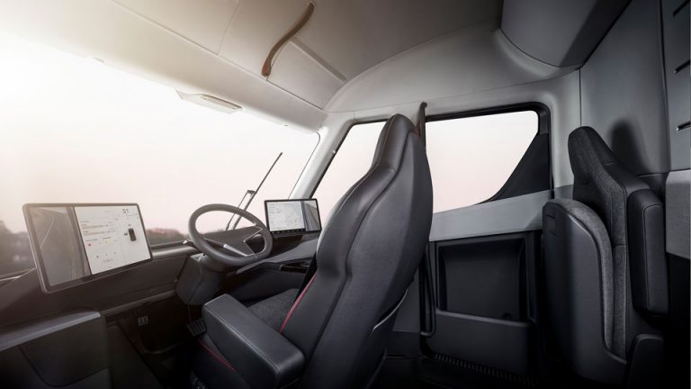 Tesla's Electric Cargo Hauling Truck Has A Supercar Drag Coefficient
