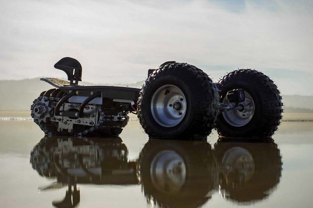 Track1 Is A Half-track Skateboard That Wants To Take On Any Terrain