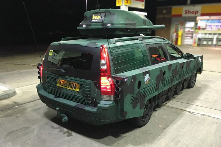 The Volvo V70 Turned “Tank” That Has Us Enthralled Is Now On The Block