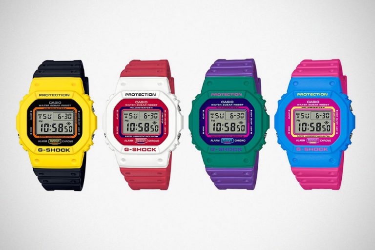 G-Shock Lends Some Bold Colors To Men’s Street Style Watches