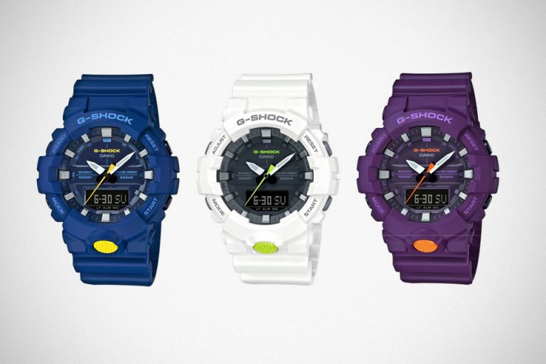 G-Shock Lends Some Bold Colors To Men’s Street Style Watches