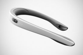 Linkflow's Idea Of Wearable 360 Camera Is To Wear It Around The Neck