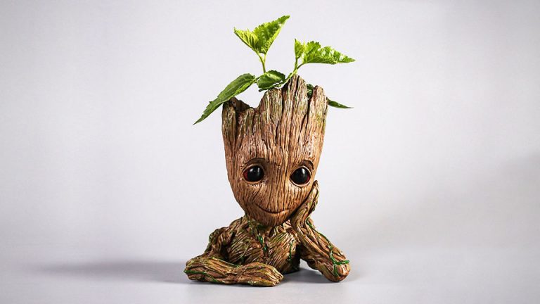 Baby Groot Bust Planter Is The Most Fitting Baby Groot Merchandise Ever