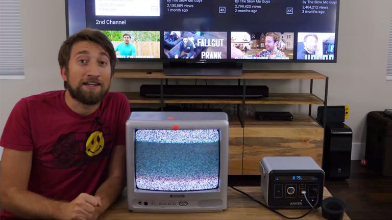 The Slow Mo Guys Explains How A TV Works With Super Slow Motion