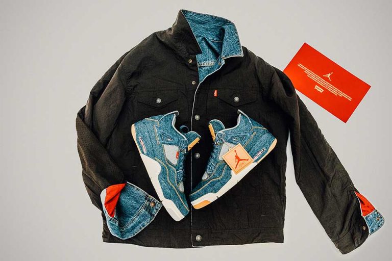Jordan Brand x Levi’s Air Jordan IV and Reversible Trucker Jacket