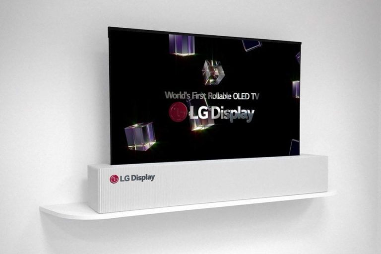 LG Unveiled Revolutionary Paper-like OLED TV That Rolls Into A Box At CES