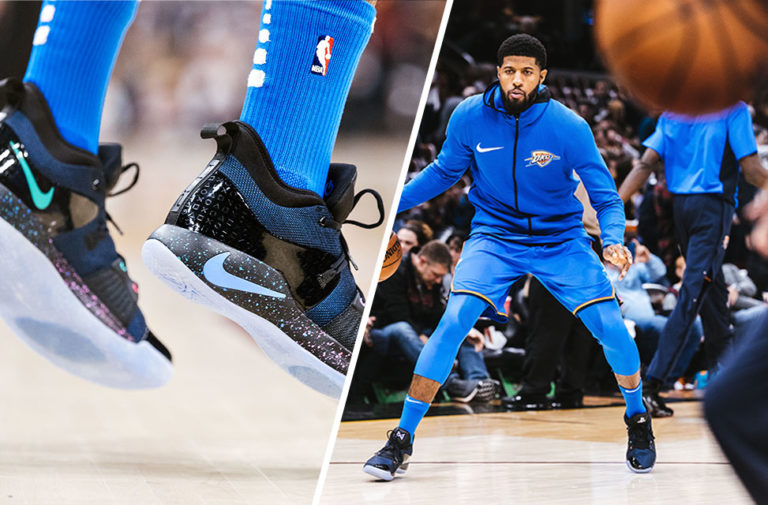 Paul George's 2nd Nike Shoes Is Playstation-themed, Has Light Up Logo