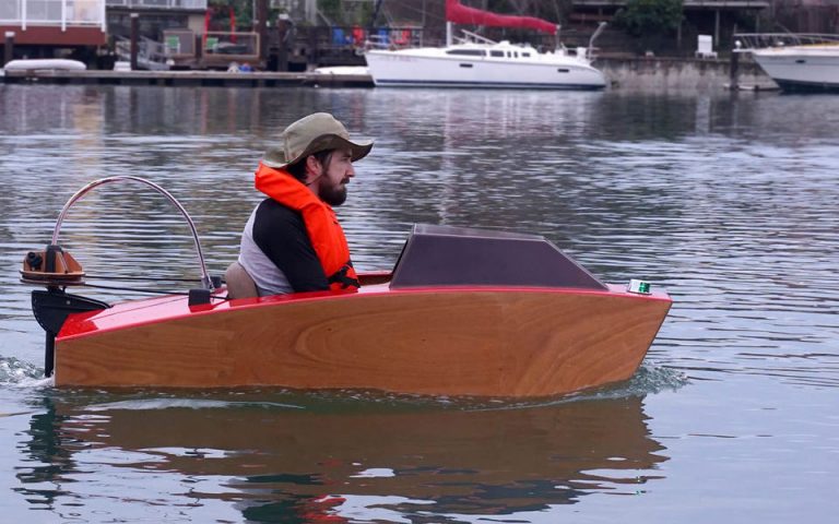 Rapid Whale Mini Boat Is A One-man Boat That Fits Into A Compact Hatch