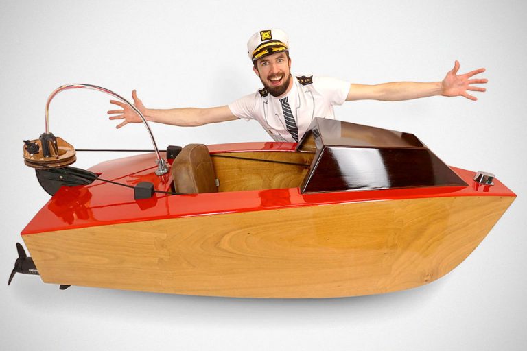 Rapid Whale Mini Boat Is A One-man Boat That Fits Into A Compact Hatch