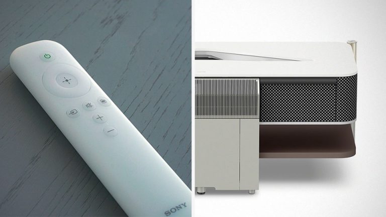 Sony’s Newest 4K Ultra Short Throw Projector Has Legs That Are Speakers