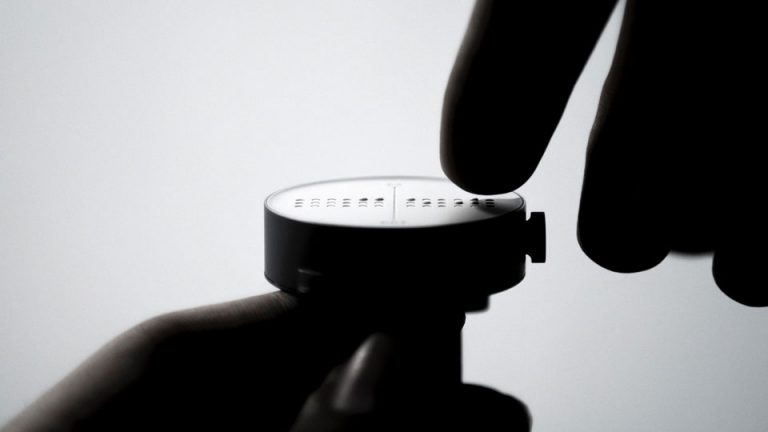 This Is Dot Watch, The World's First Smartwatch For The Visually Impaired