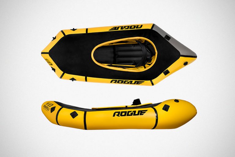 This Inflatable Raft Actually Rolls Up To The Size Of Paper Towels