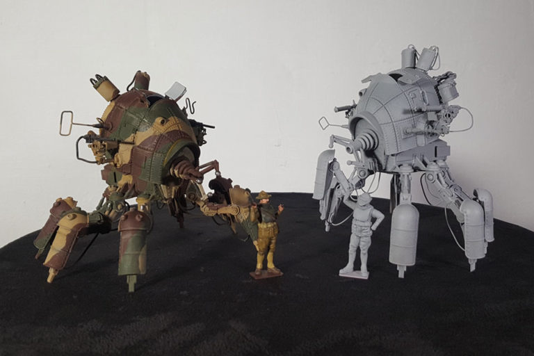 Machination Studio’s New Light Walker Scale Model Is On Kickstarter