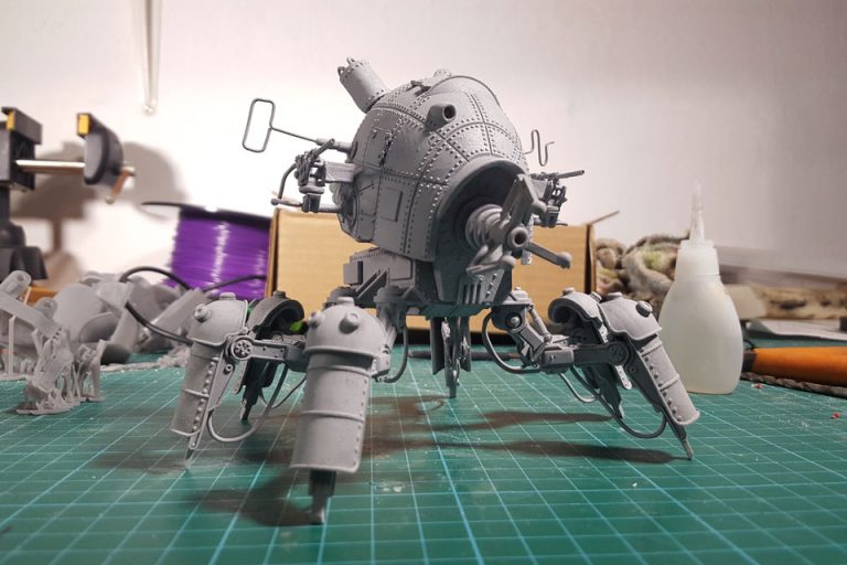 Machination Studio’s New Light Walker Scale Model Is On Kickstarter