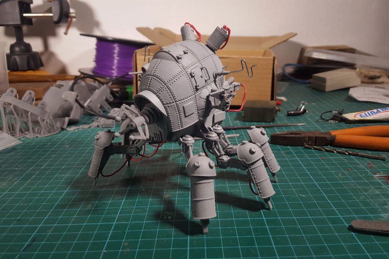 Machination Studio’s New Light Walker Scale Model Is On Kickstarter