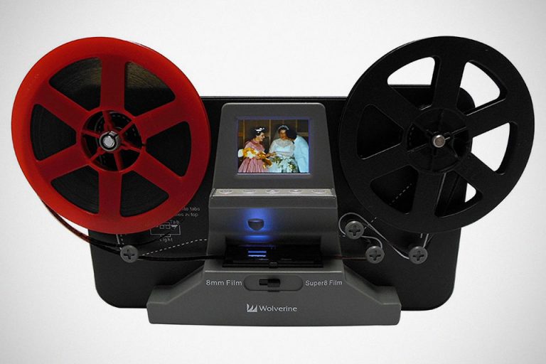 This Old School Film Projector-Like Gadget Will Digitize Old Film Footage