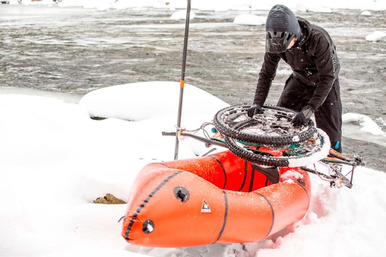 Alpacka Caribou Packraft Will Take You And Your Bike Across The Water