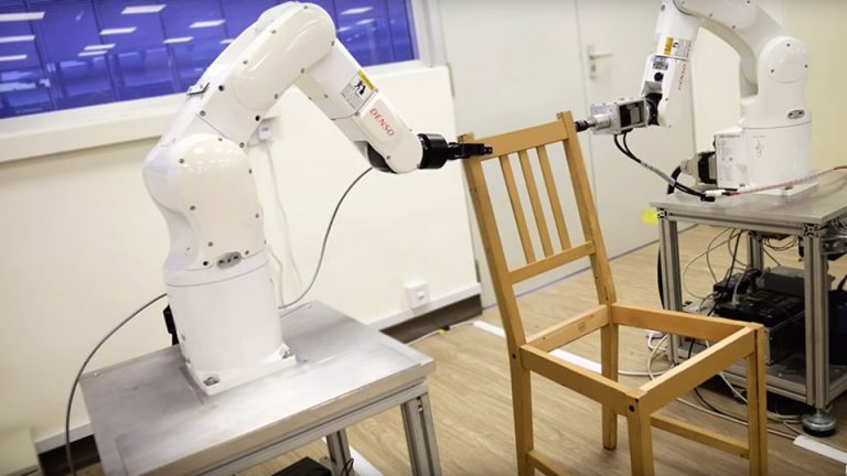 Tony Stark-style Robotic Arms Could Be Assembling Ikea Furniture For You