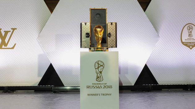 FIFA Unveiled Luxurious Louis Vuitton FIFA World Cup Trophy Case