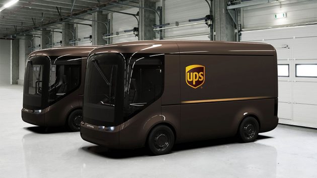 UPS’ New Fleet Of Electric Vans Look Something Straight Out Of Cartoons