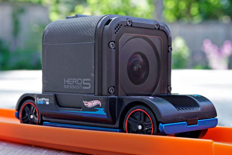 Hot Wheels Zoom In Is A $1 Toy Car Made For Use With GoPro Camera