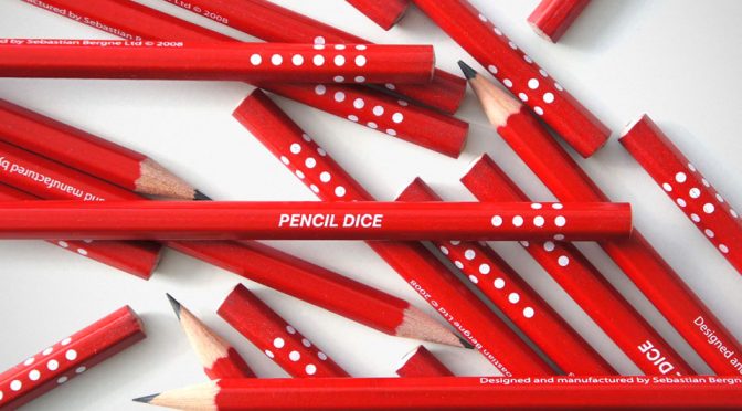 Pencil Dice Is A Pencil And Dice Rolled Into One, But Don’t Ask Why ...