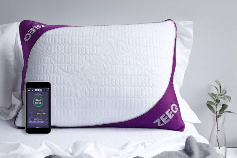 ZEEQ Smart Pillow Stops Snoring And Brews You Coffee Too