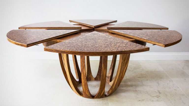 Folks, This Is How An Expandable Round Table Should Be Done