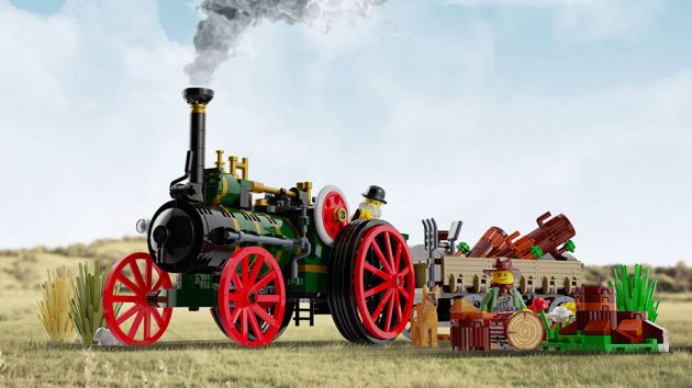 The Old Workhorse Traction Engine Is Not Your Usual LEGO Ideas Submission