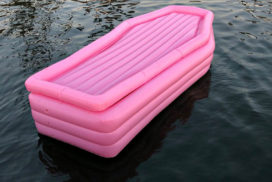 Finally, There Is An Inflatable Pool Toy Fit For Water-loving Vampires