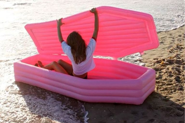 Finally, There Is An Inflatable Pool Toy Fit For Water-loving Vampires