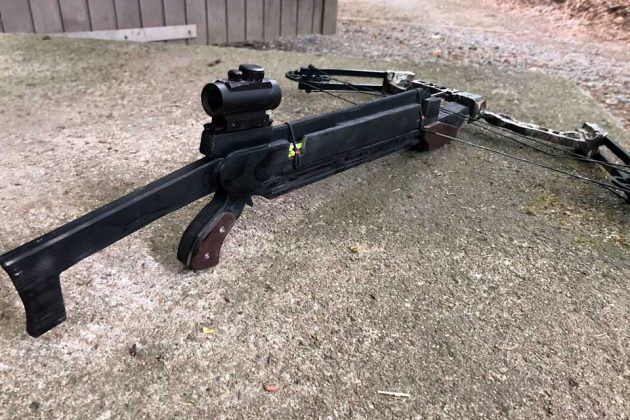 Behold, The Real Working From Dust Till Dawn Pump Action Crossbow