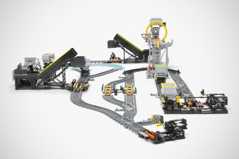 Watch This LEGO GBC Railway System In Action And Be Mesmerized