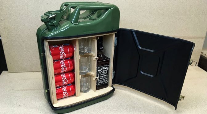 Jerry Can Mini Bar Is Just About The Manliest A Mini Bar Can Get - SHOUTS