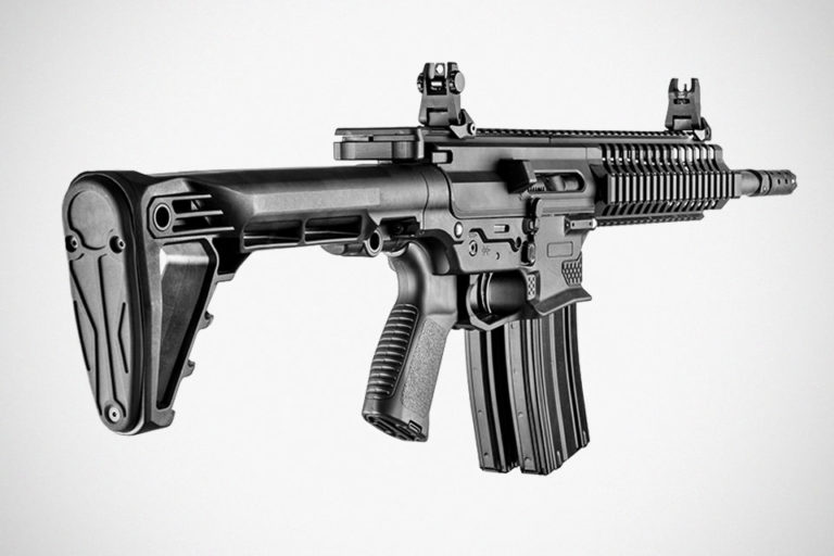 Maker Of CornerShot Rifle Has A Double Barrel AR-15 Rifle Too