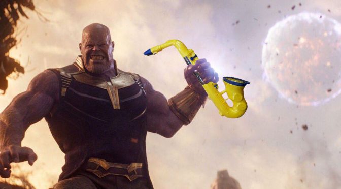 Avengers: Infinity War’s Thanos Toy Saxophone Is Absolutely Bizarre ...