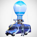 Get Into Halloween Fortnite-Style With This Inflatable Battle Bus