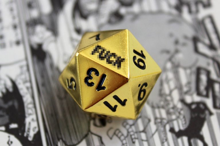 Critical Failure D20 Dice Because, When You Rolled ‘1’, It Is Really F*@k
