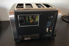 This Custom Toaster PC Is Not Toast, It Is Freaking Cool!