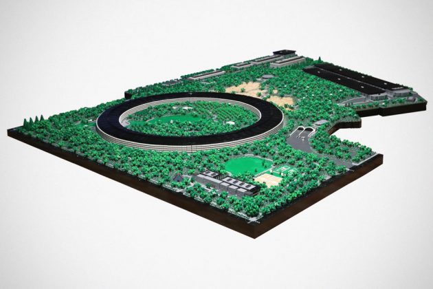 LEGO Enthusiast Created An Astonishing Detailed LEGO Apple Park