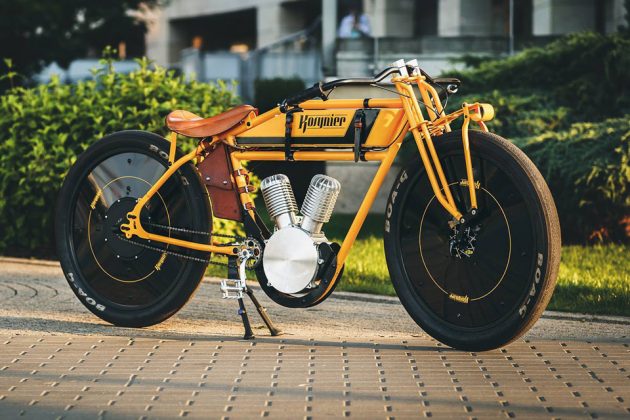Board Track-inspired Electric Bicycle Is Absolutely Drool-worthy