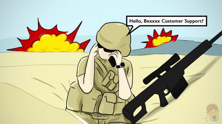 U.S. Marines Called Live Customer Support In The Midst Of A Firefight